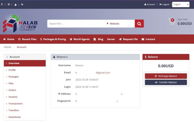 اکانت حلب تک halabtech - ایران دامپ